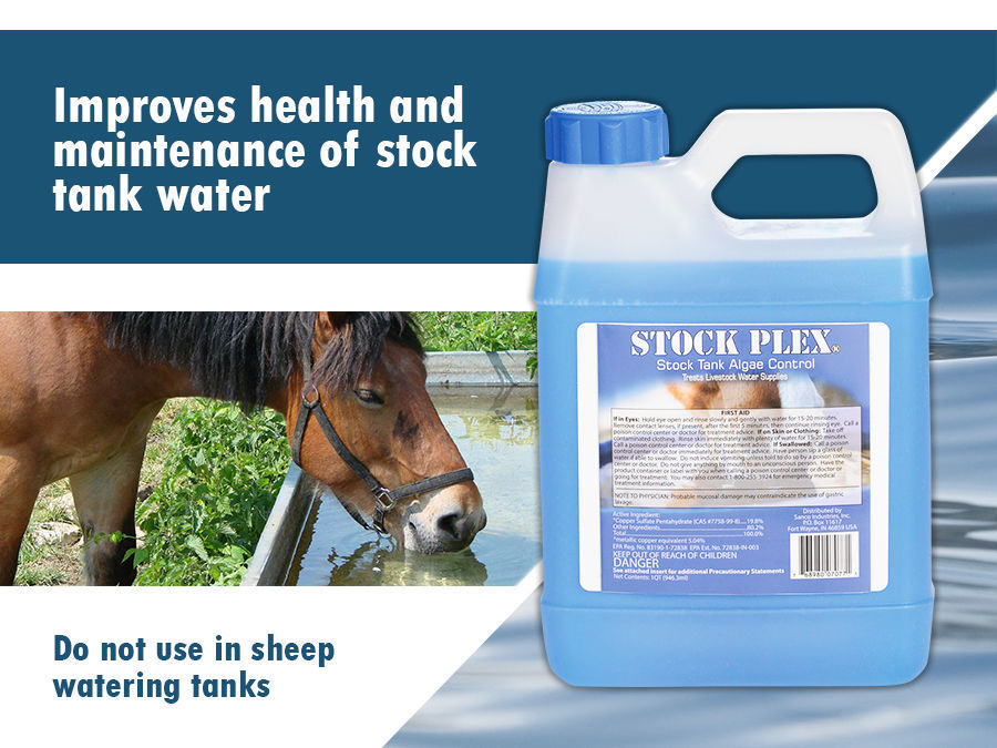 Stock Plex/Stock Tank Algae Control|Sanco Industries | Sanco Industries