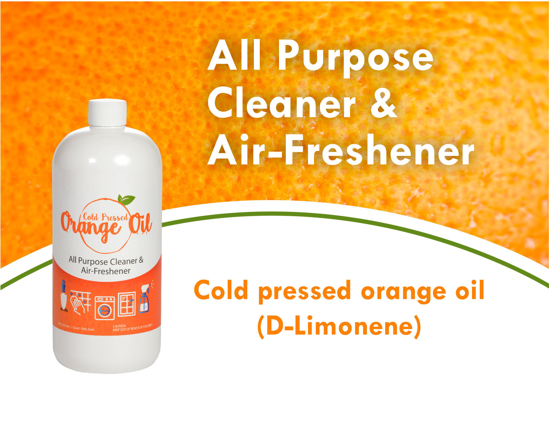 Orange Oil Multi-Purpose Cleaner and Airfreshener | Sanco Industries