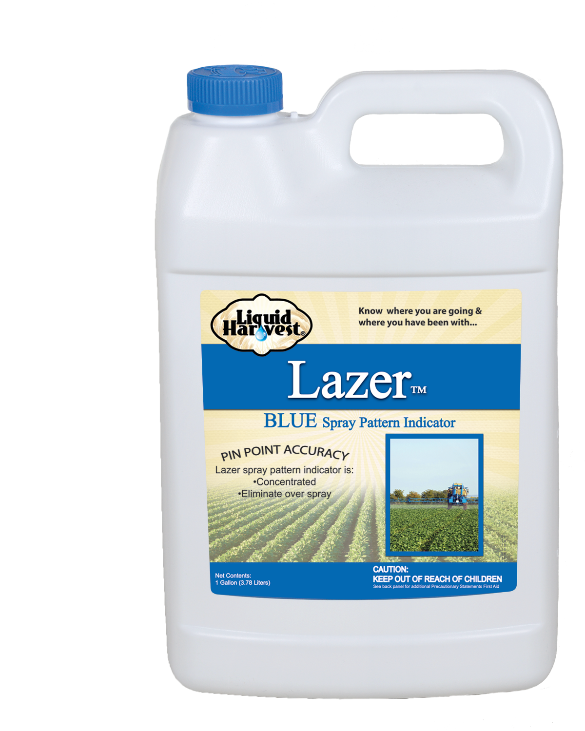 Spray Pattern Indicator: Lazer Blue | Sanco Industries | Sanco Industries