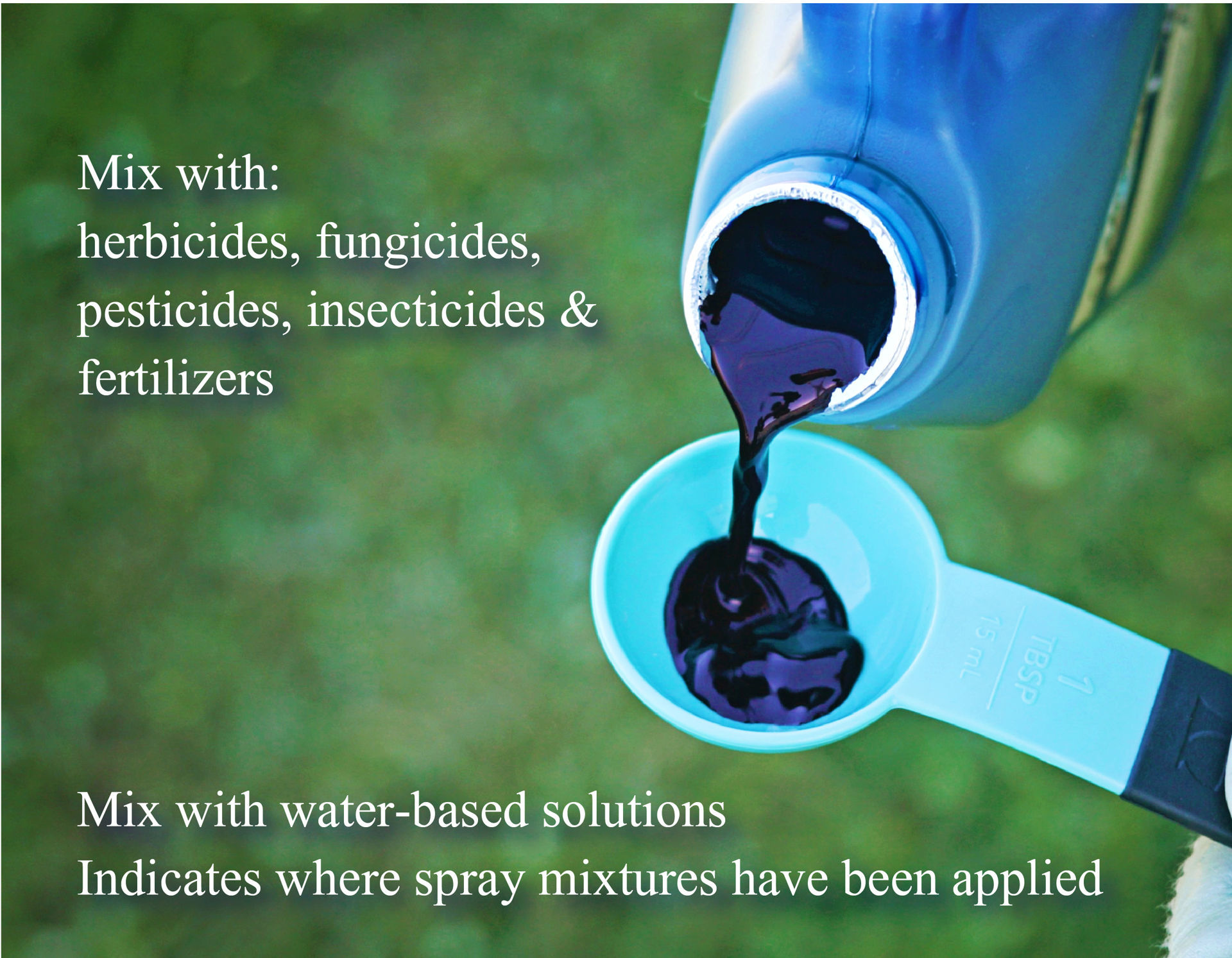 Spray Pattern Indicator: Lazer Blue | Sanco Industries | Sanco Industries