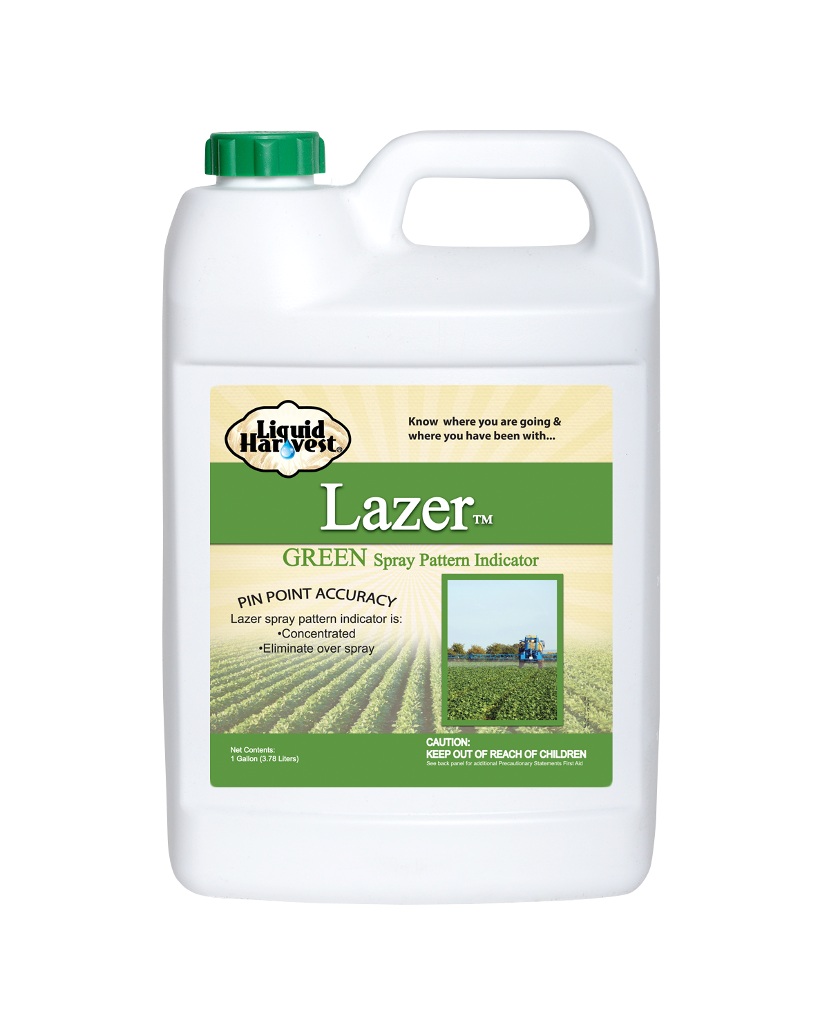 Spray Pattern Indicator: Lazer Green Gallon |Sanco Industries | Sanco ...