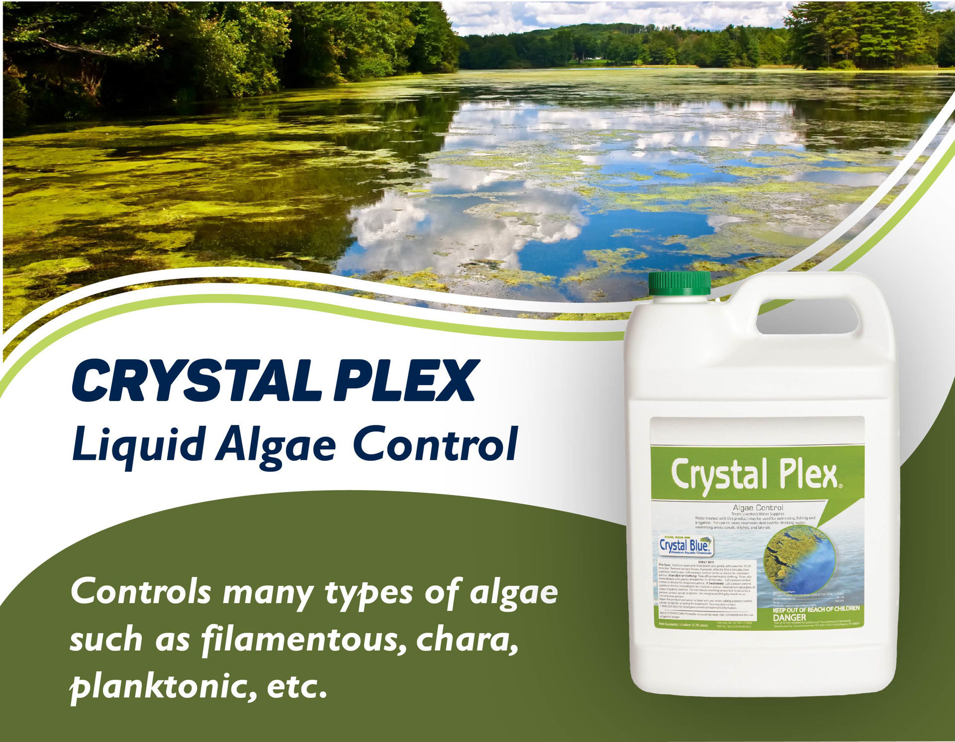 Liquid Pond Algae Control | Sanco Industries