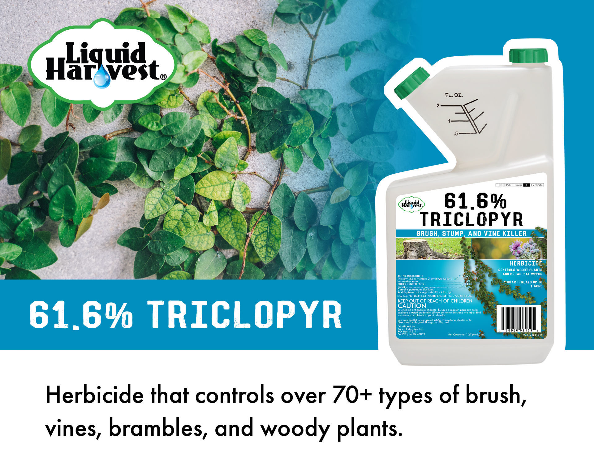 61.6% Triclopyr | Sanco Industries