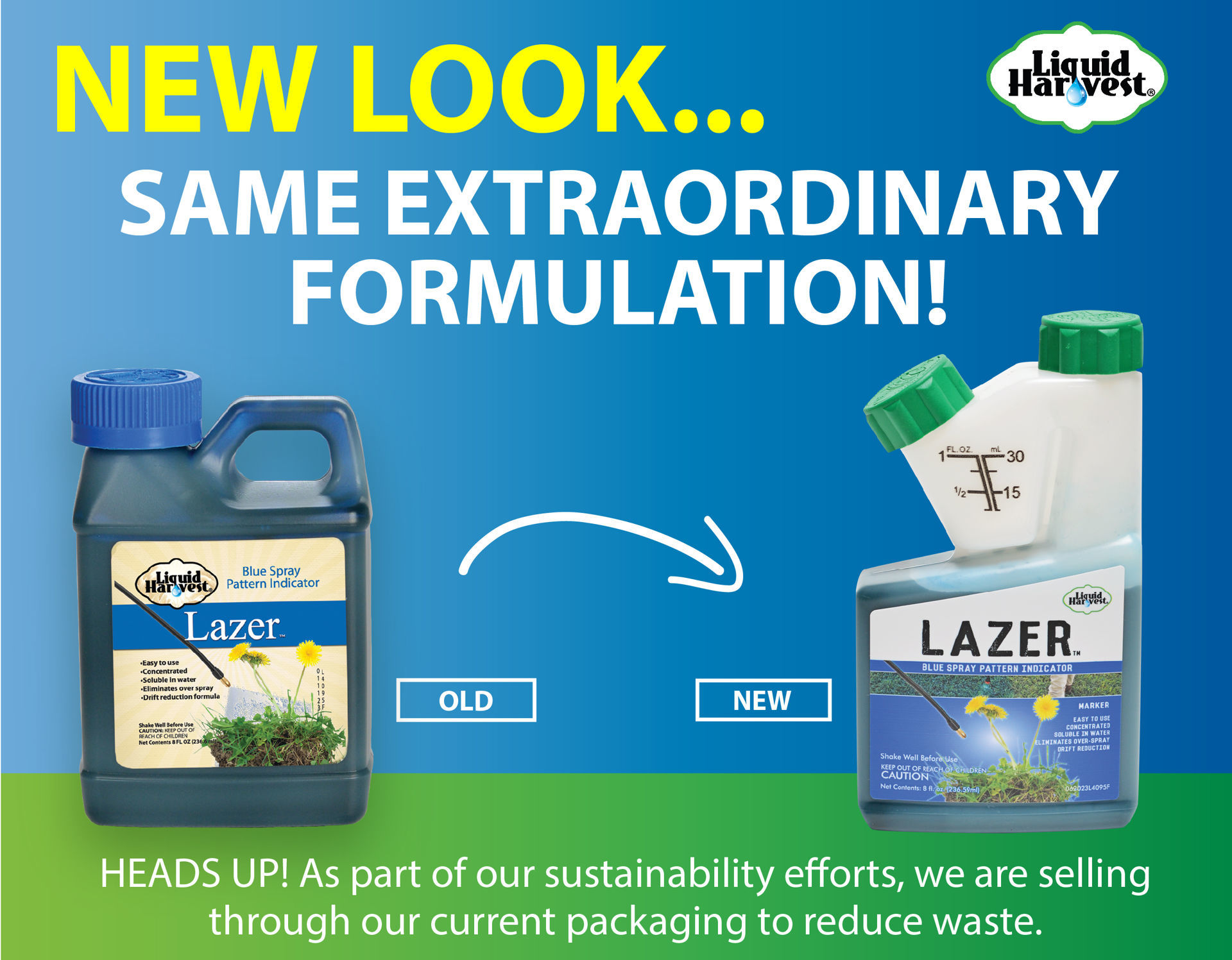 Spray Pattern Indicator: Lazer Blue | Sanco Industries | Sanco Industries