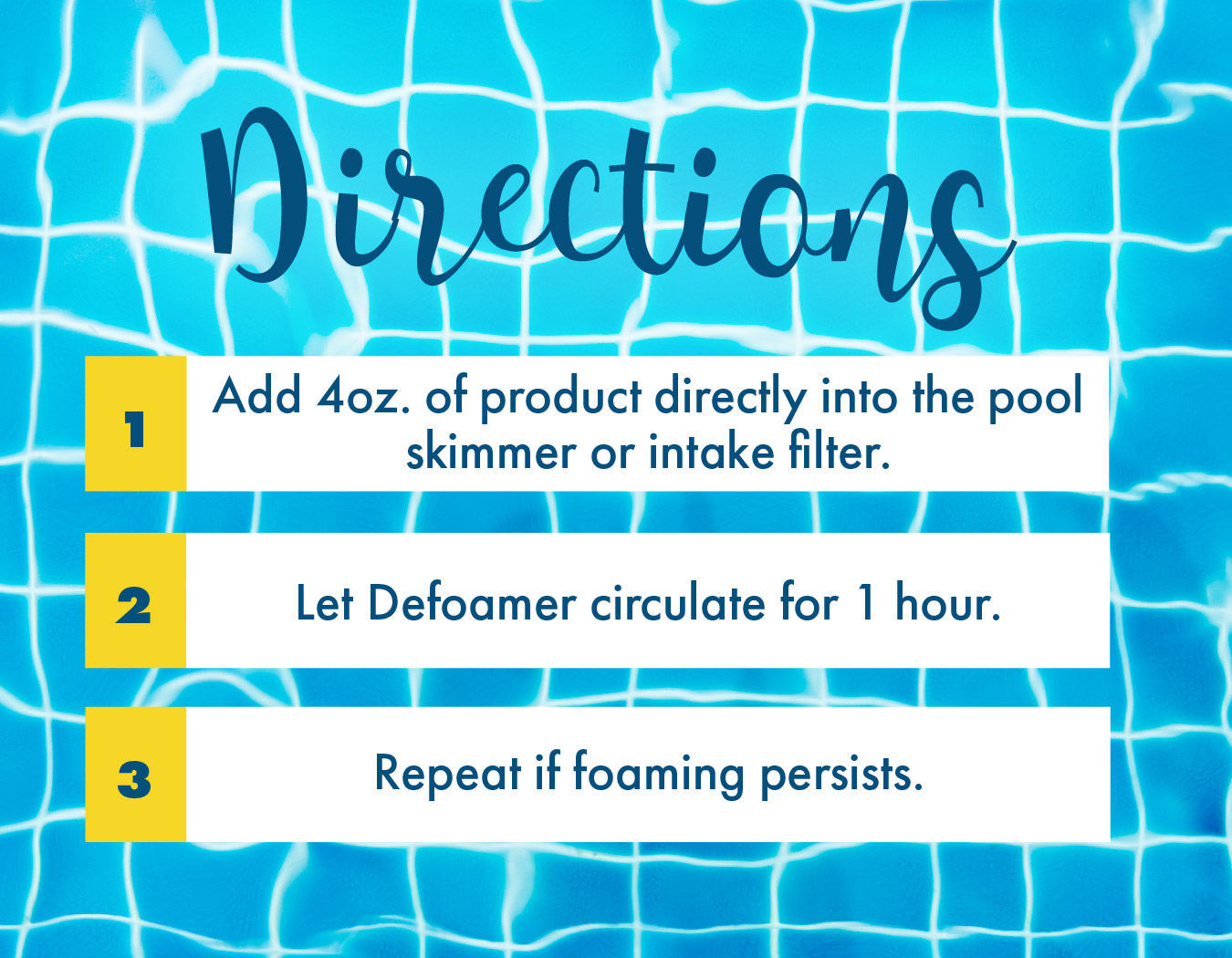 Pool Defoamer | Sanco Industries